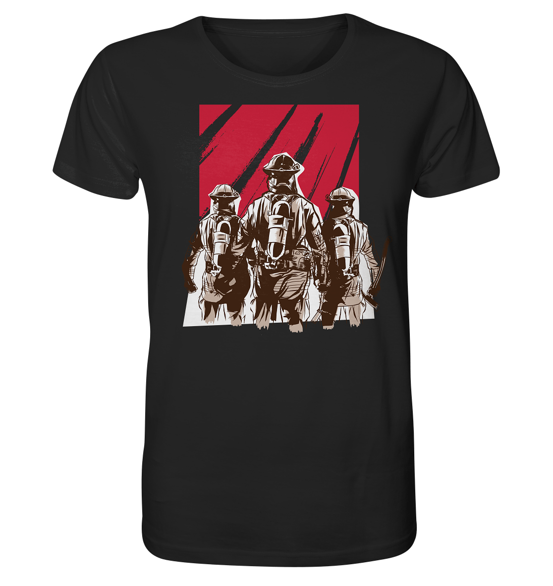 Status2 | Feuerwehr Herren Shirt | Kameraden unterwegs